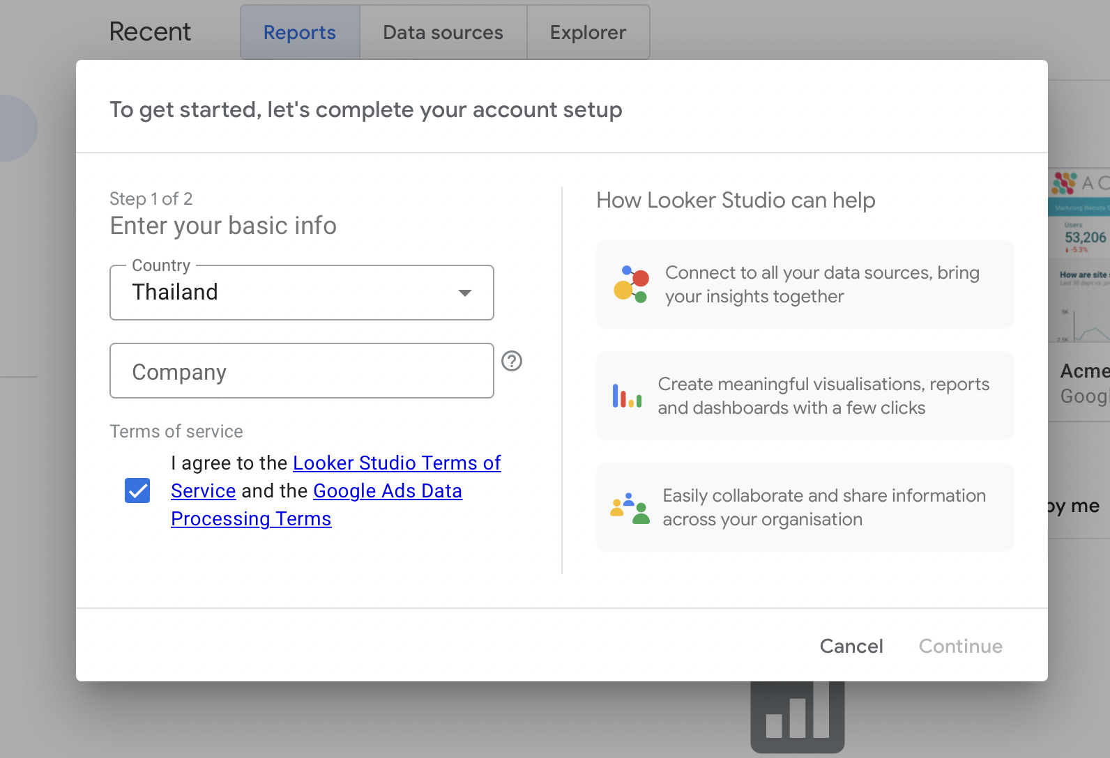 สอนวิธีใช้ Looker Studio (Google Data Studio) เบื้องต้น: มาเริ่มลอง ...